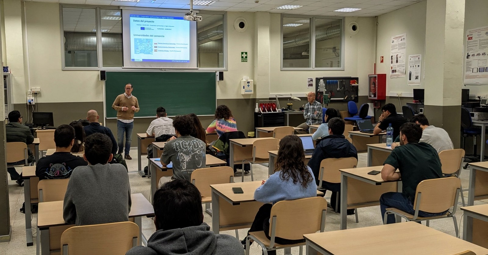 Presentation of the TEDI Project to the Students of the Erasmus Mundus ...